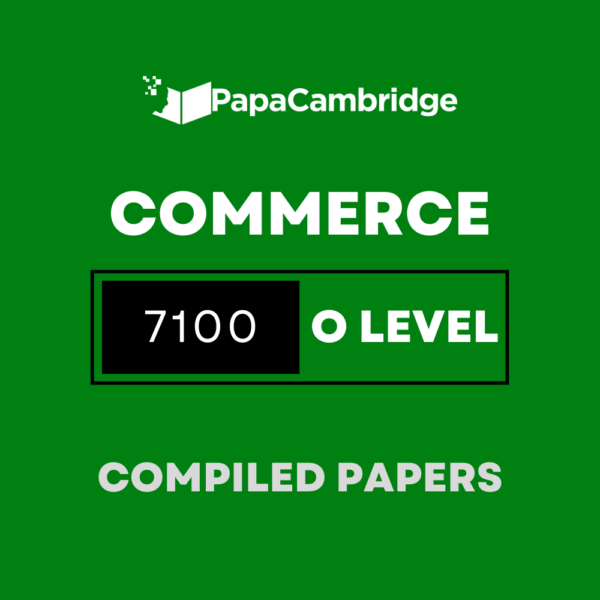 O level – PapaCambridge